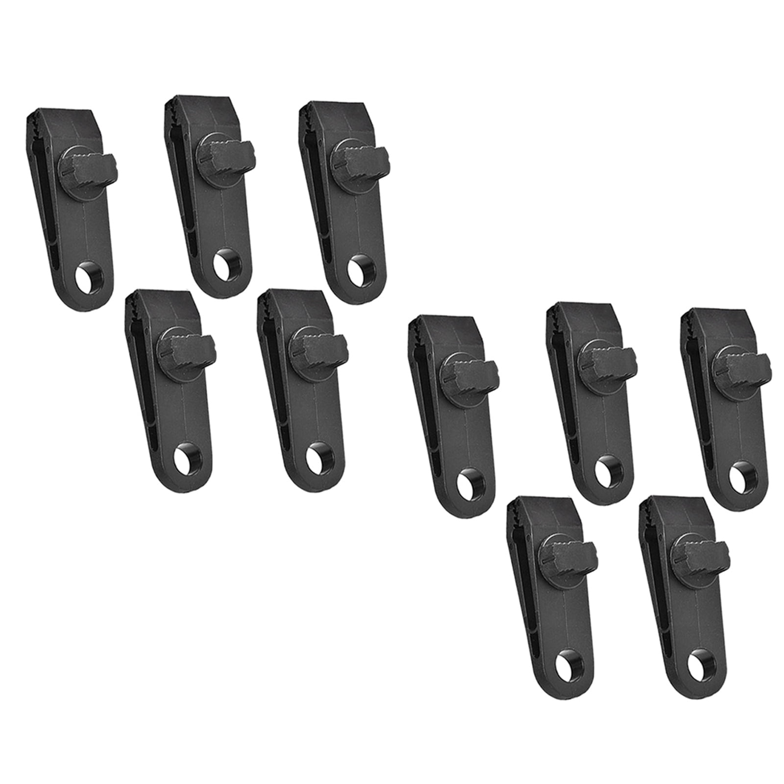10Pcs Adjustable Tarp Clips Heavy Duty Lock Grip Clamps Tent Fasteners ...