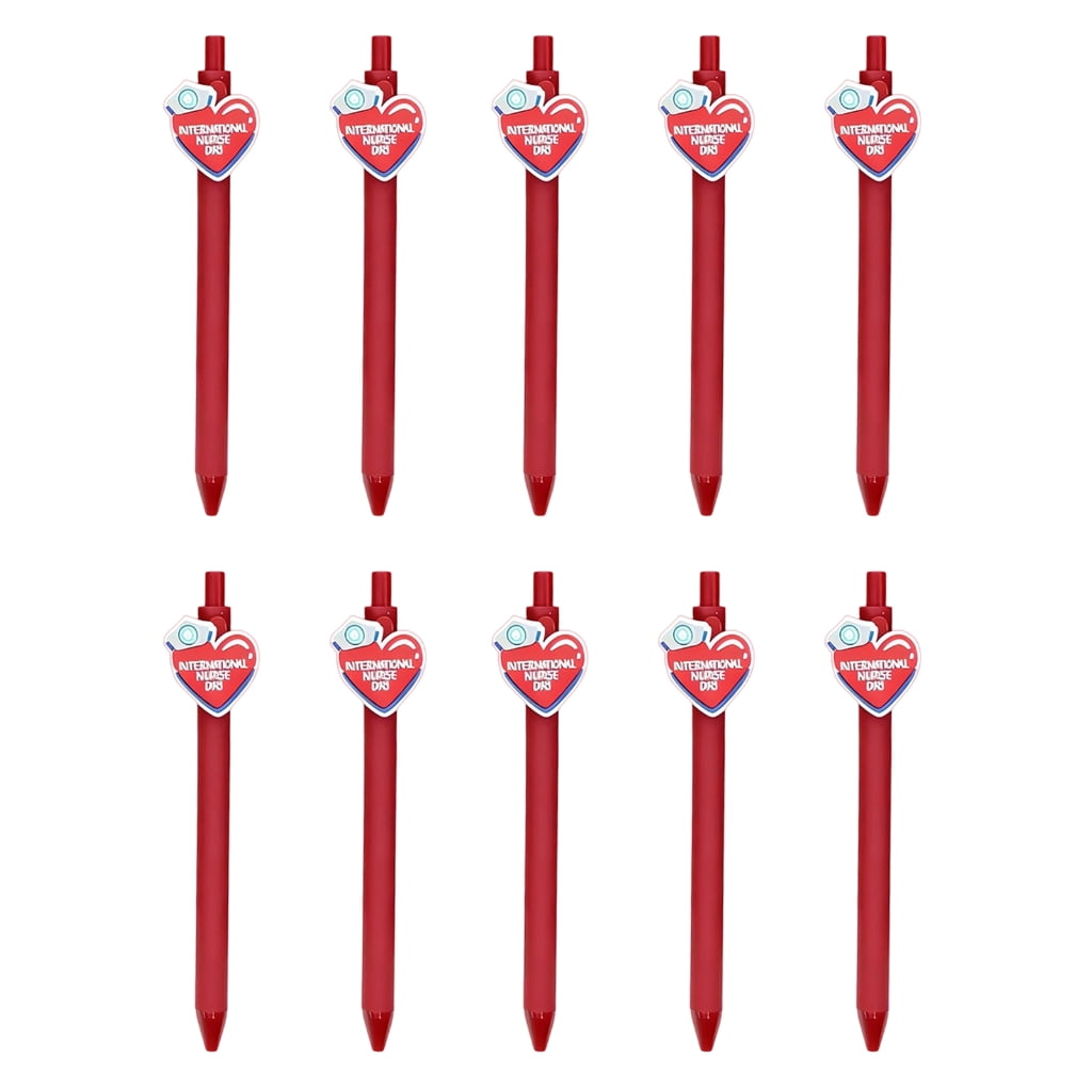 10Pcs Adorable Doctor Nurse Ballpoint Pens Nurses Week Theme Ballpoint ...