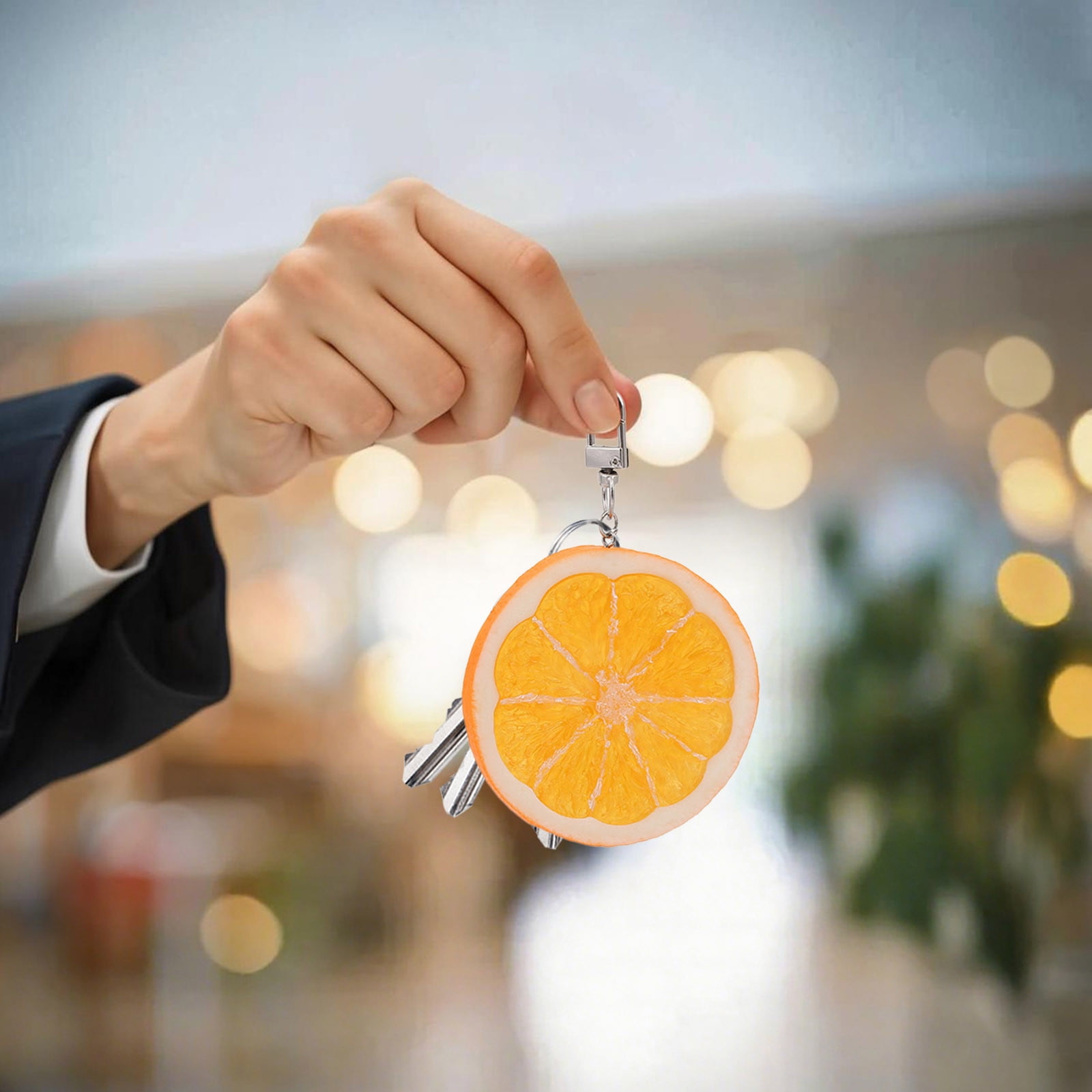 10Pcs Adorable Fruit Keychain under $5! CQCYD Cute Fruit Keychain for ...