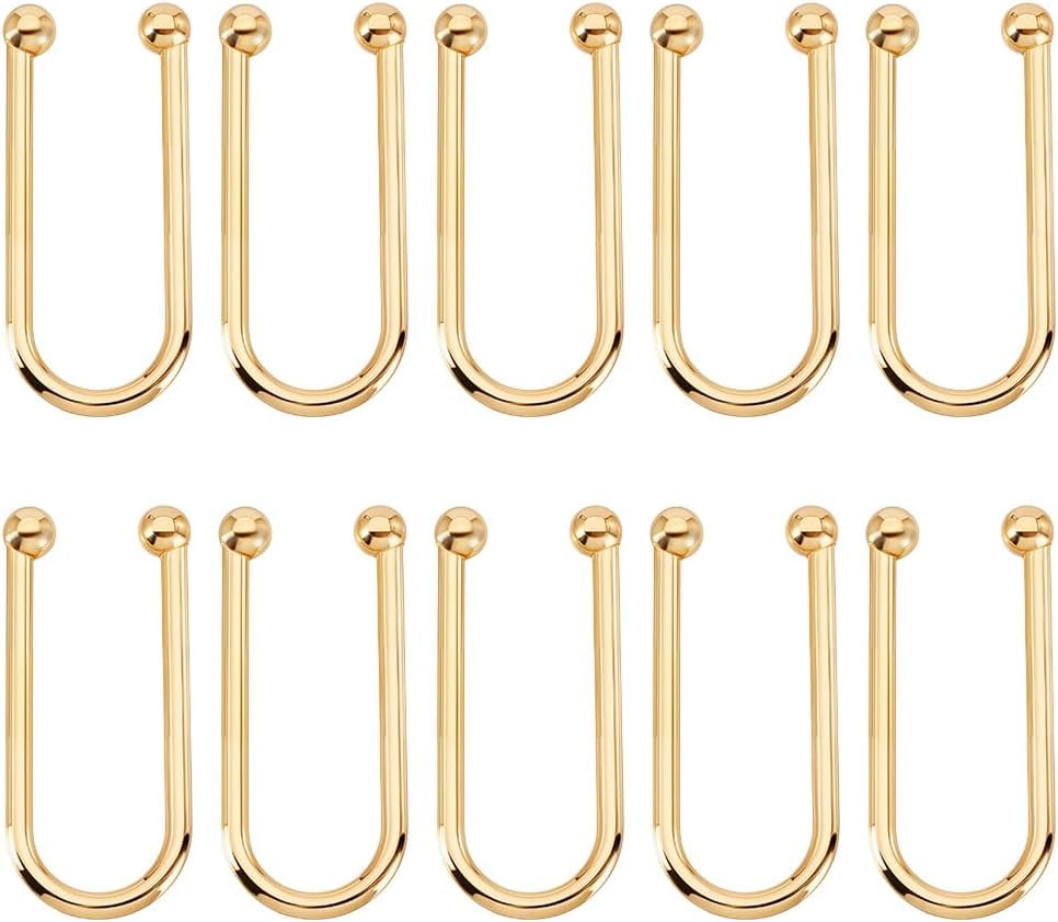 10Pcs Alloy Bikini Clips U Shape Ring Buckle Alloy Bikini Connectors ...