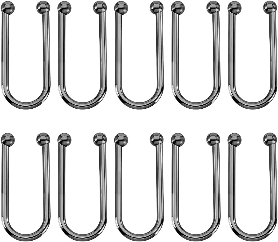 10Pcs Alloy Bikini Clips U Shape Ring Buckle Alloy Bikini Connectors ...