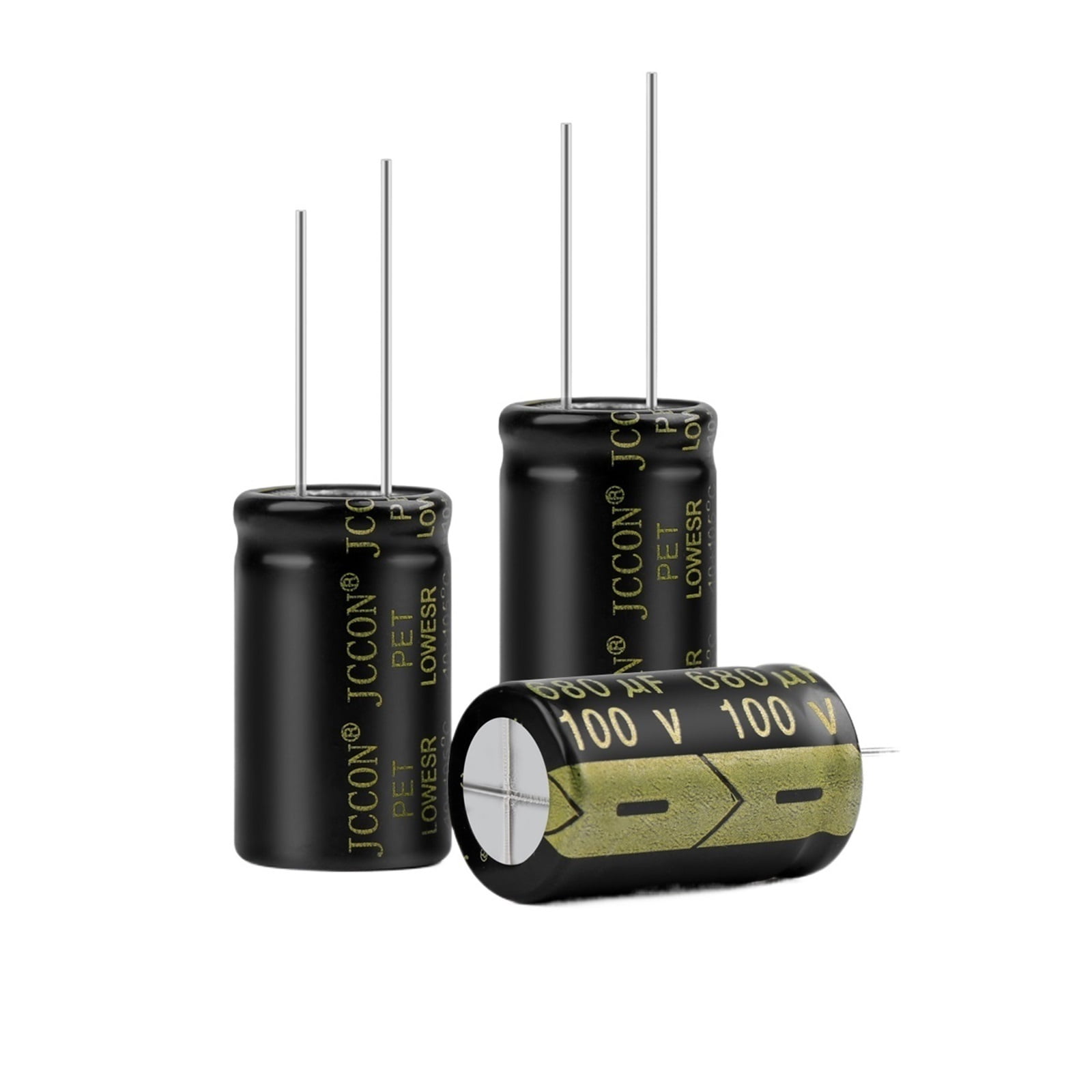 10Pcs Aluminum Electrolytic Capacitor 100V680UF 18x30 High Frequency ...
