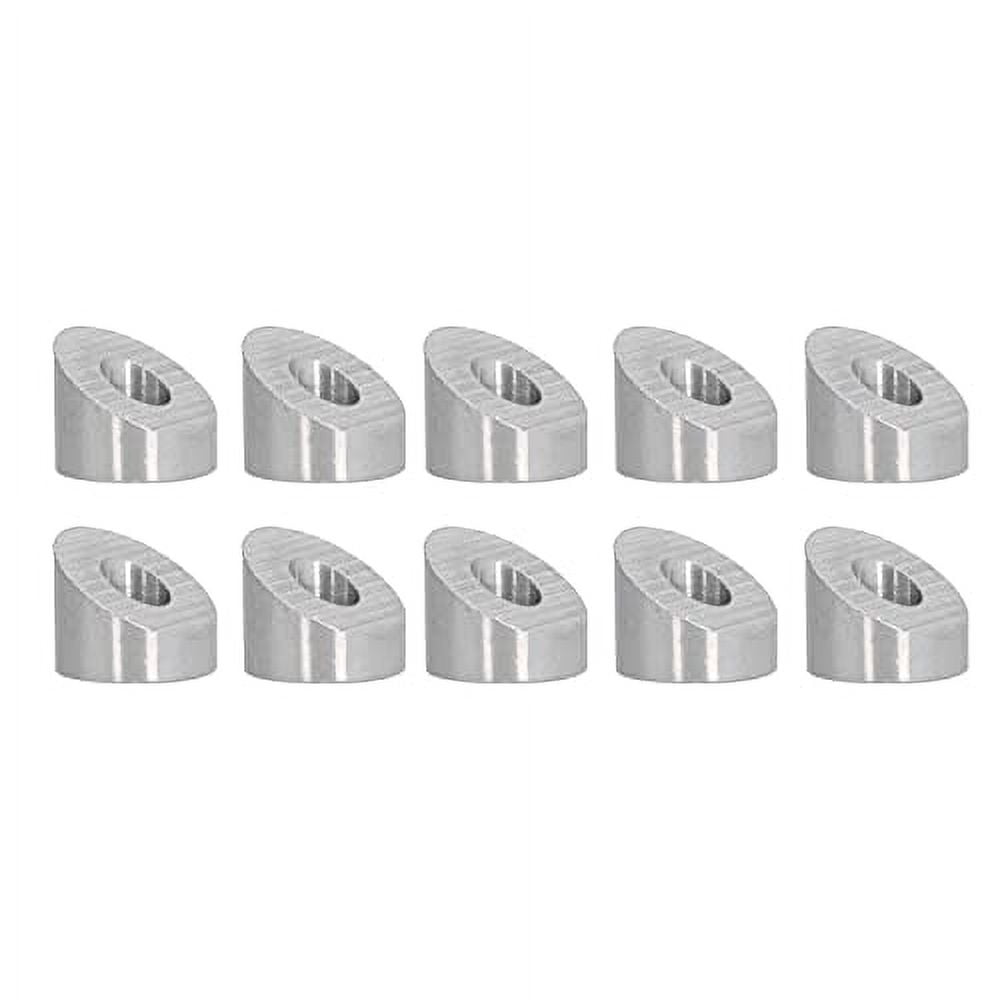 10Pcs Angle Beveled Washer Stainless Steel High Tensile Strength ...