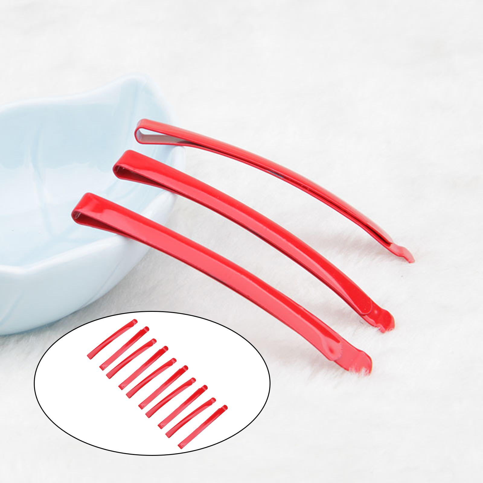 Segolike 10Pcs Anime Red Hairpins Flat Style Cosplay Props Headwear for ...