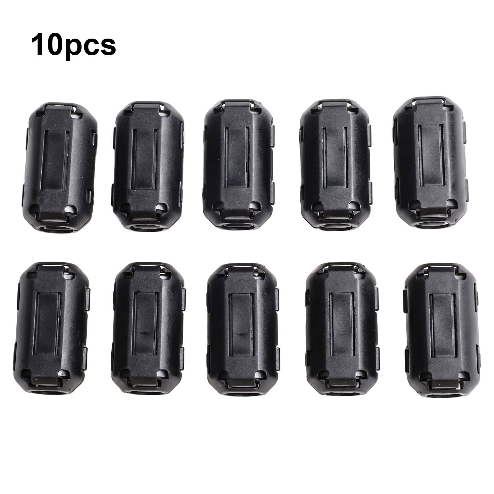 10Pcs Anti Interference Snap Ferrite Demagnet Filter Cable Core Choke ...