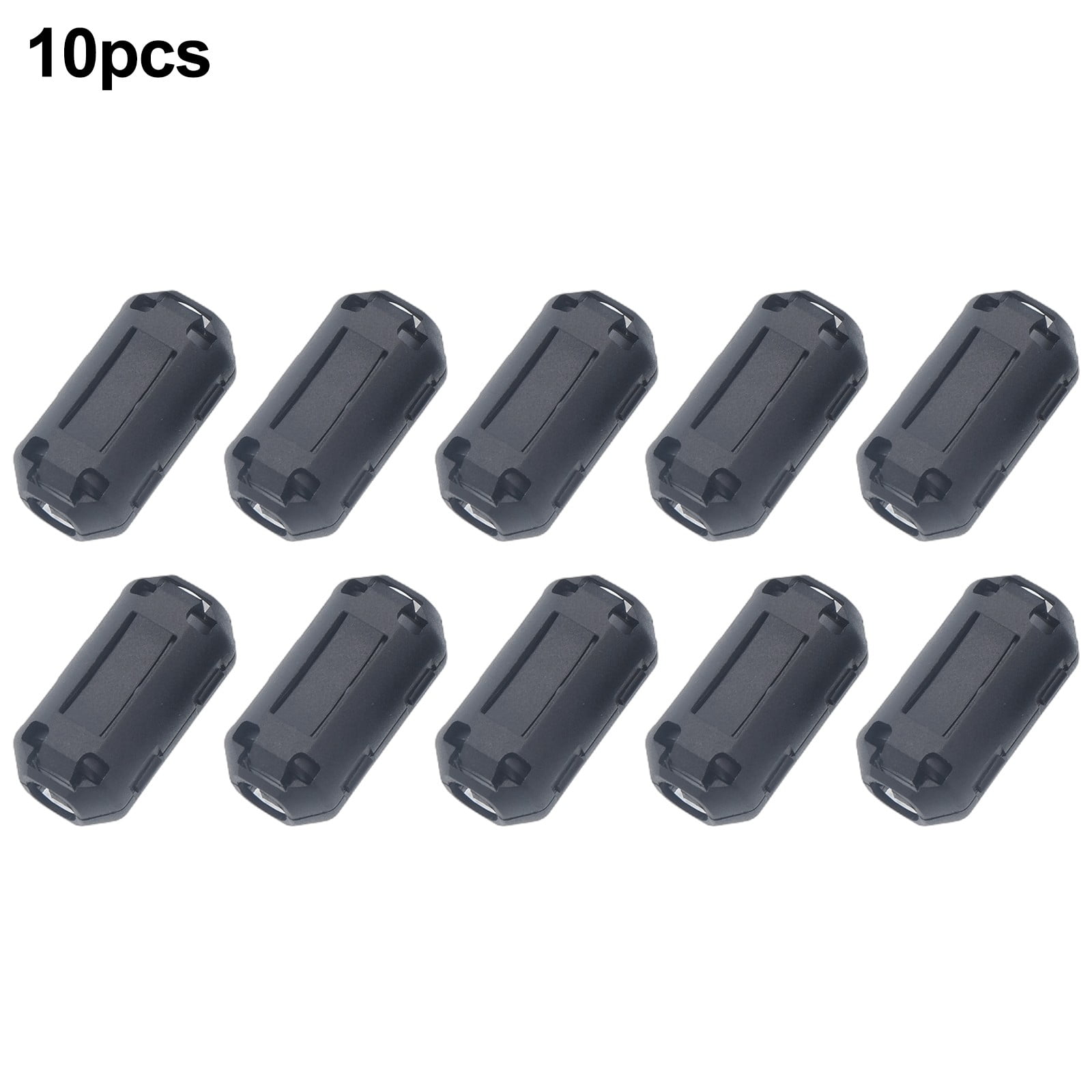 10Pcs Anti Interference Snap Ferrite Demagnet Filter Cable Core Choke ...