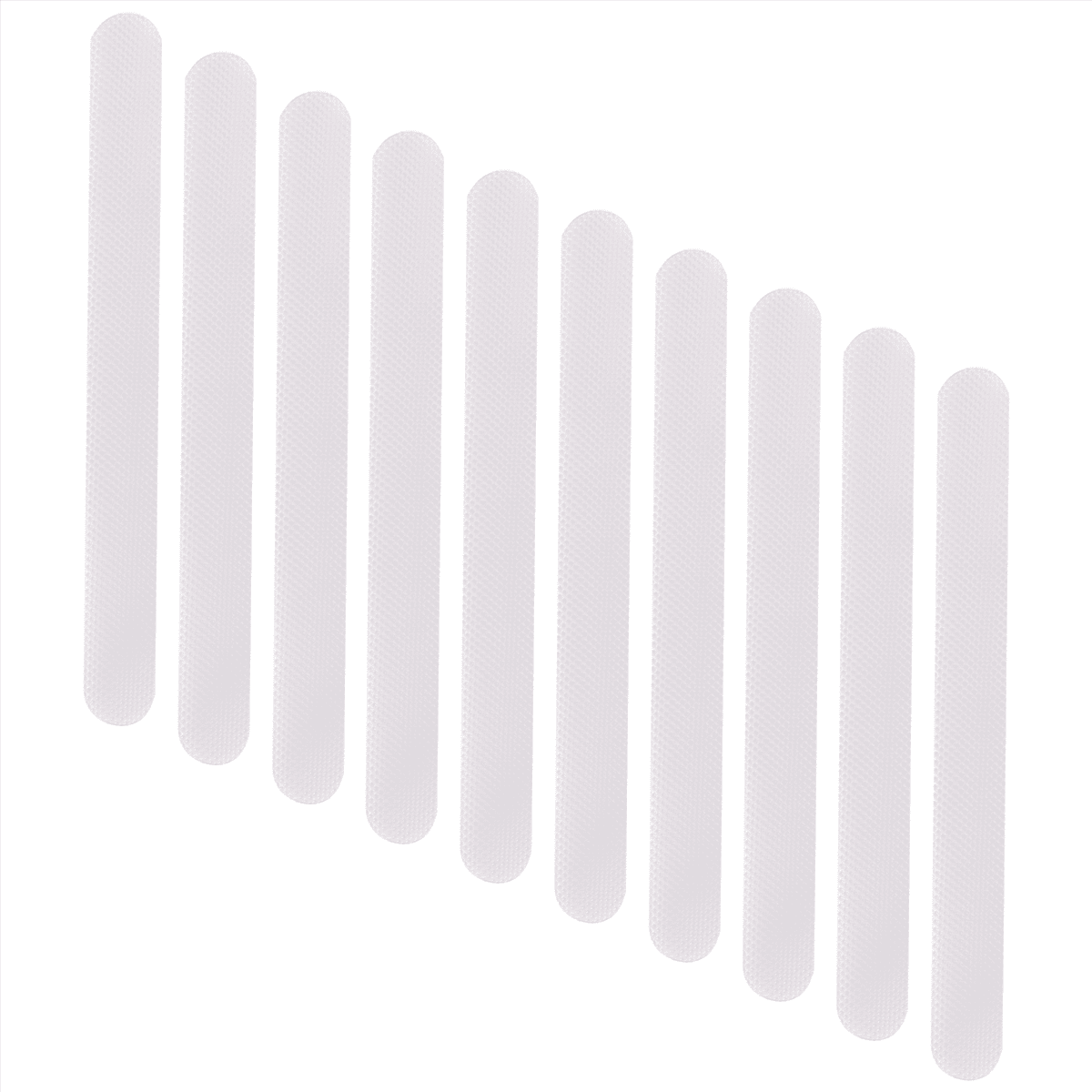 10Pcs Anti-Slip Strips Safety Shower Treads Stickers Bathtub Non Slip ...