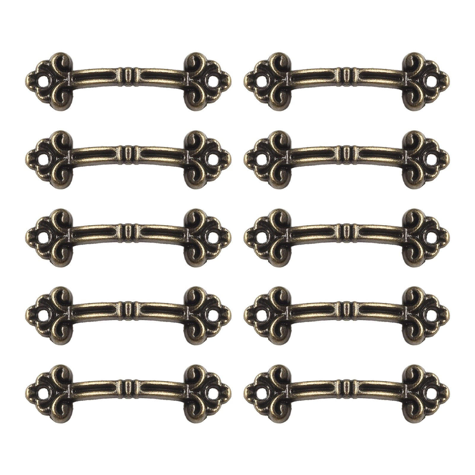 10Pcs Antique Drawer Small Handle Jewelry Box Packaging Accessories For ...