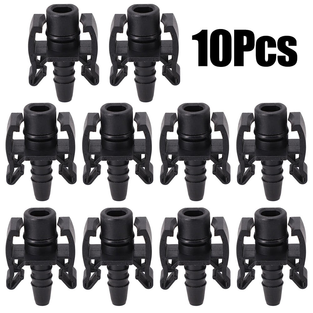 10Pcs Auto Car Expansion Water Tank Water Hose Straight Connect ...