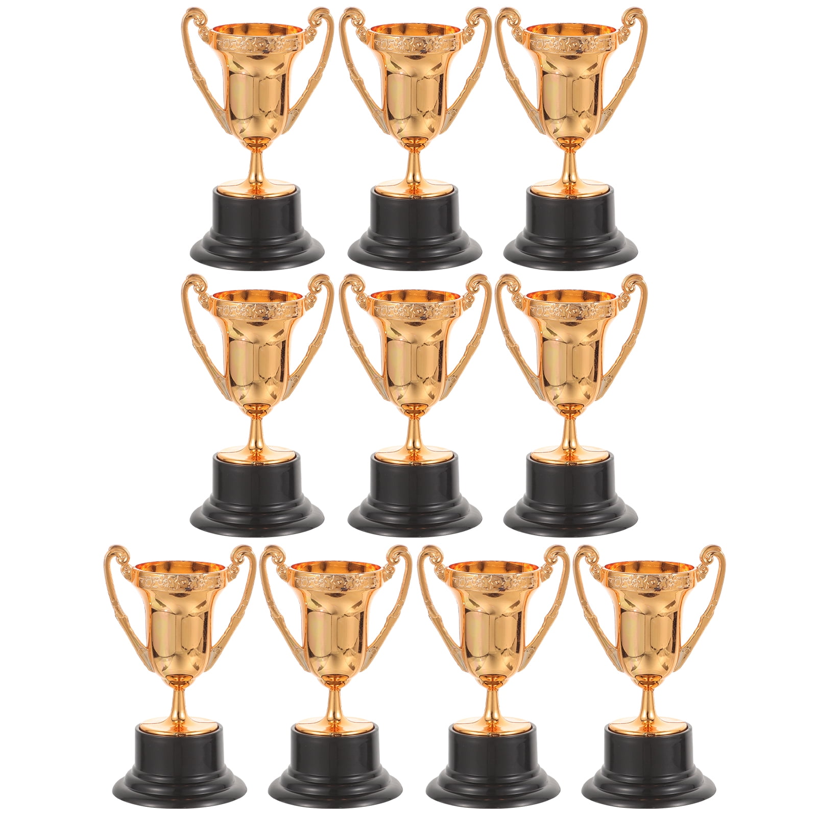 Mini Trophies For Kids 60 Pcs Mini Golden Trophies Bulk - 4 Inch Awards ...