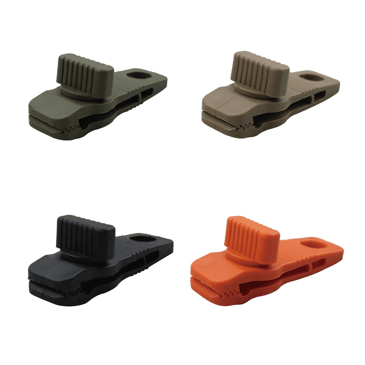 10Pcs Awning Rope Clamp Tarp Clamp Tarp Clip Reusable Tent Crocodile ...