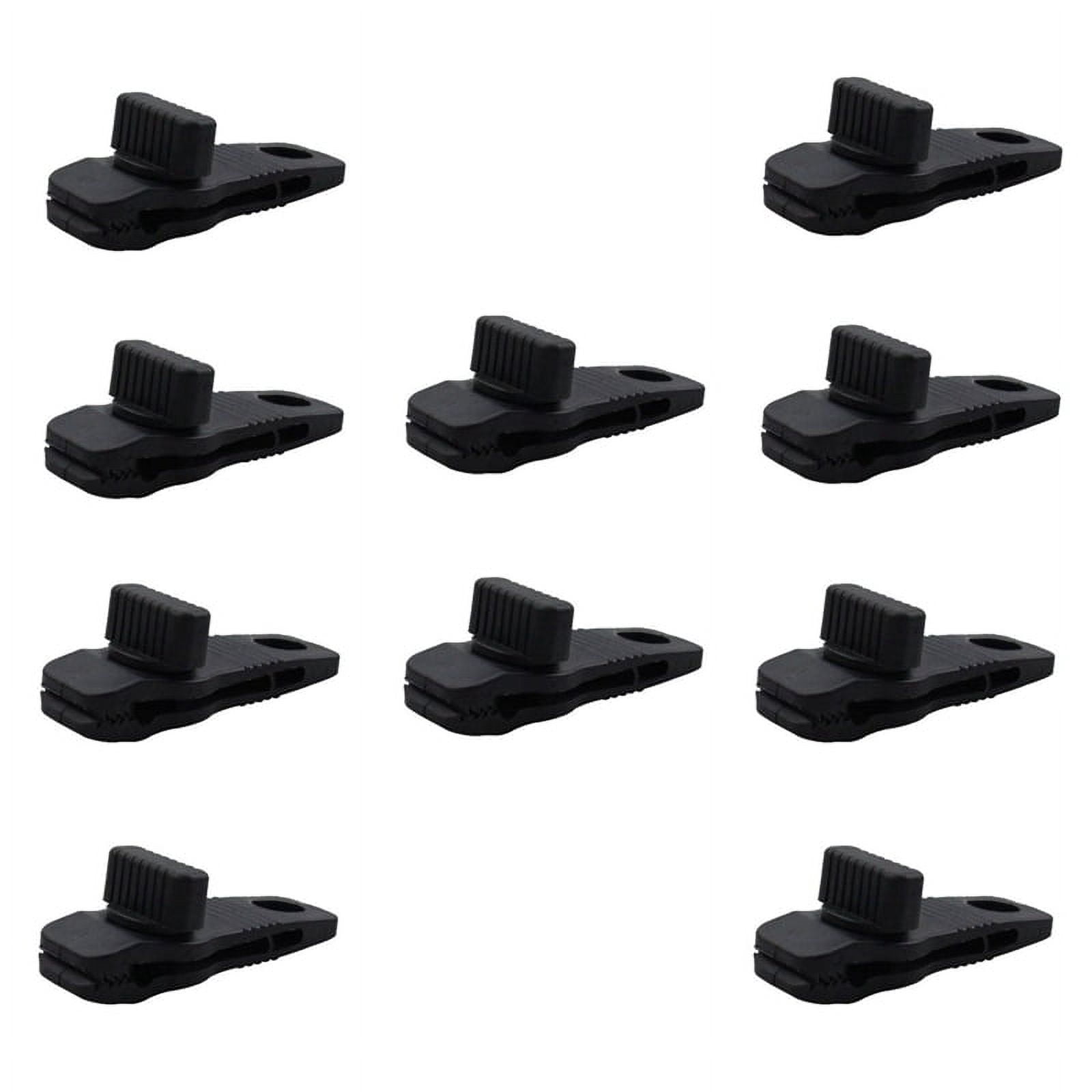 10Pcs Awning Rope Clamp Tarp Clip Reusable Tent Canopy for Awnings ...