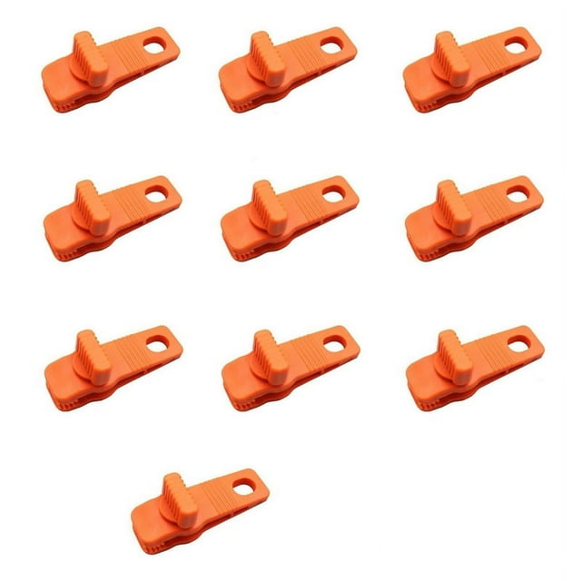 10Pcs Awning Rope Clamp Tarp Clamp Tarp Clip Reusable Tent Crocodile ...