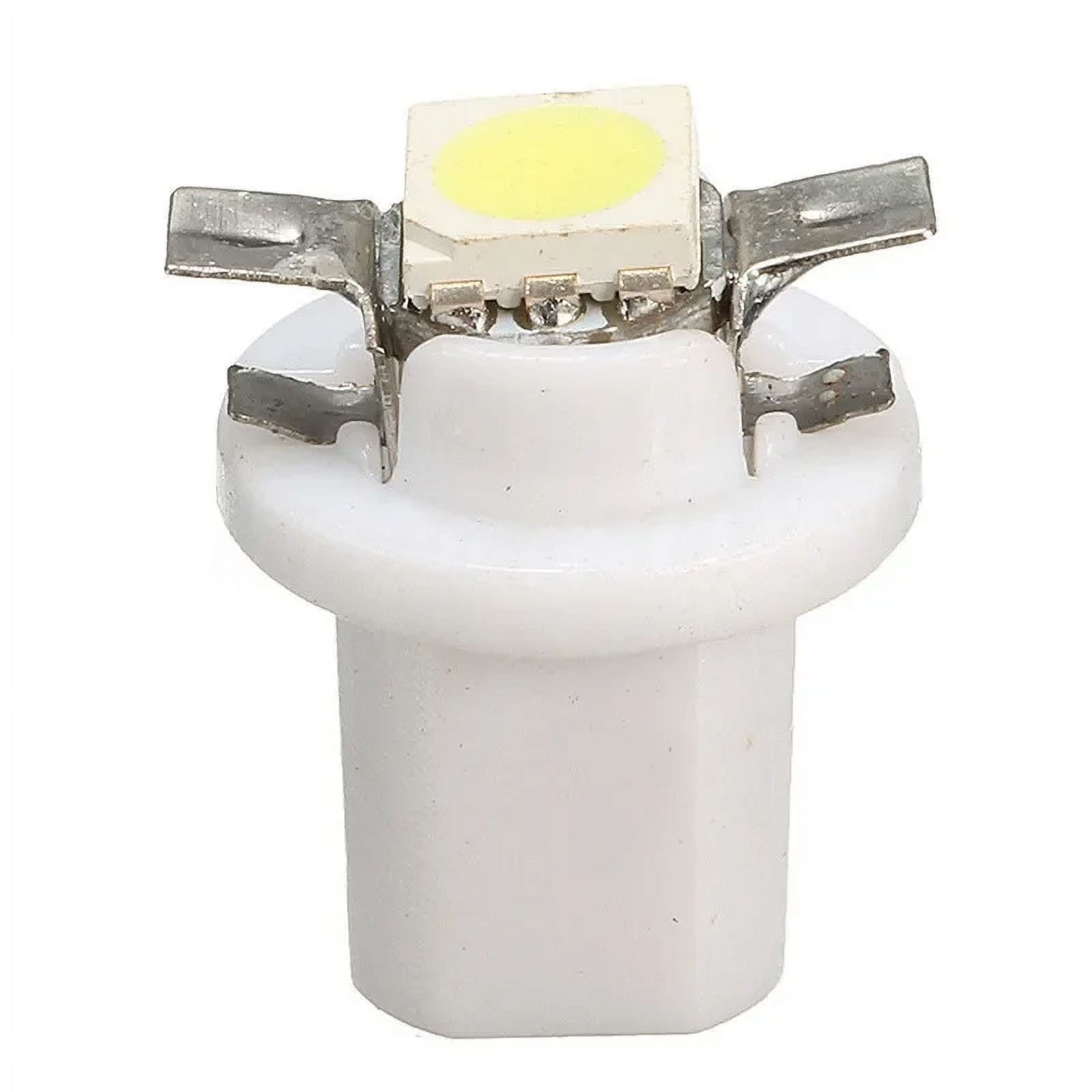 10Pcs B8.5D 509T B8.5 5050 Led 1 SMD T5 Lamp Car Gauge Speedo Dash Bulb ...