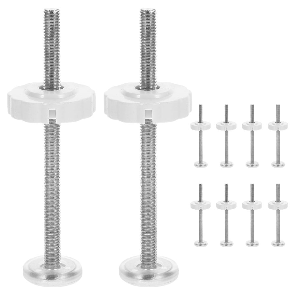 10Pcs Baby Gate Screws Replacement Threaded Spindle Rods Zinc Alloy ABS ...