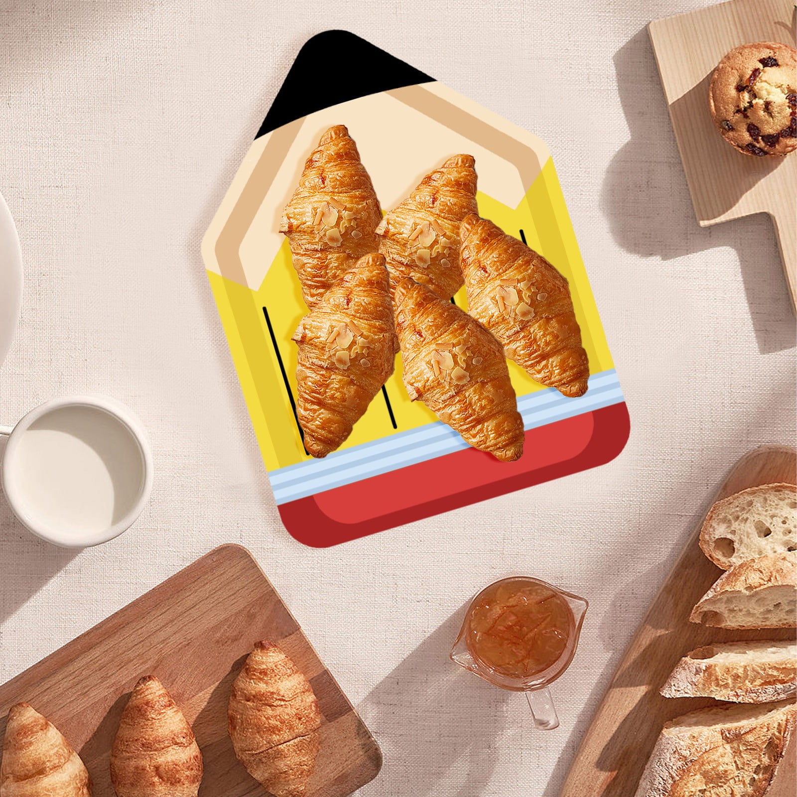 10Pcs Back To School Pencil Paper Plates First Day Of School Disposable ...