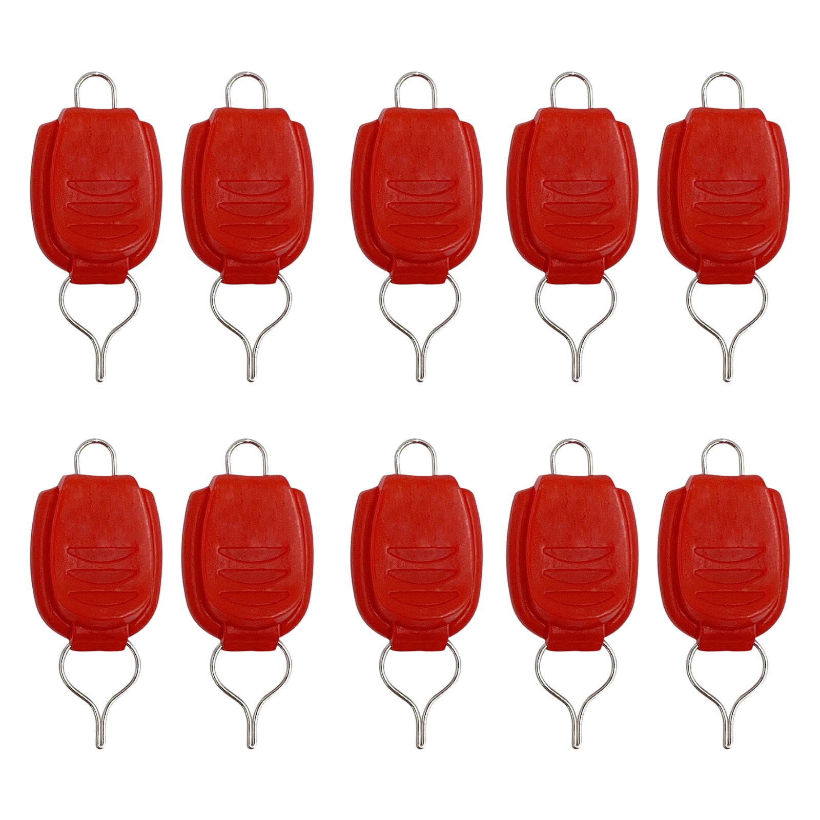 10Pcs Baitcasting Reels Fishing Line Holder Buckles Clip Portable ...