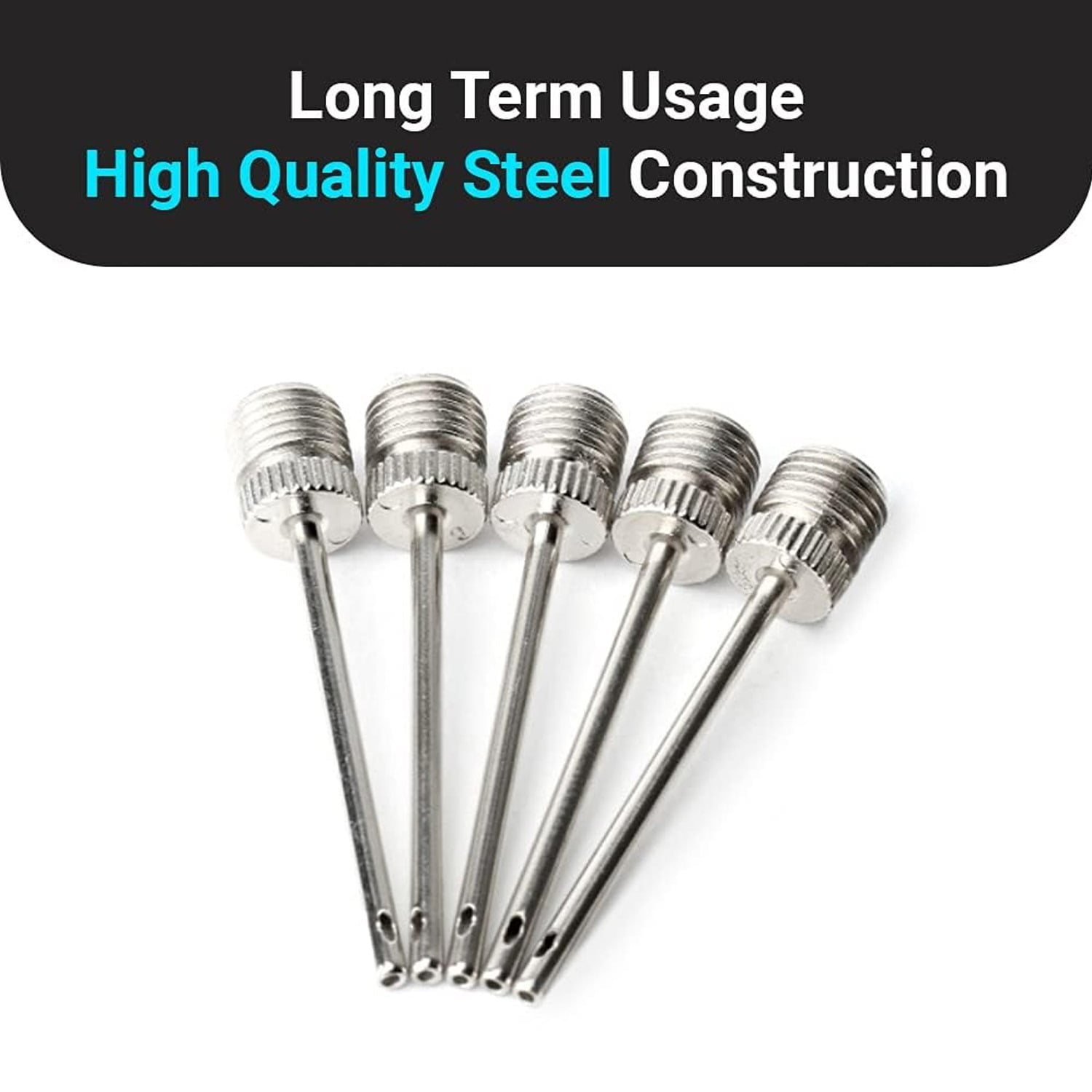 10Pcs Ball Pump Needles, Inflating Needles, Stainless Steel Ball Air ...