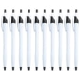 10Pcs Ballpoint Pen Signing Pen Retractable Ballpoint Pen Refillable ...