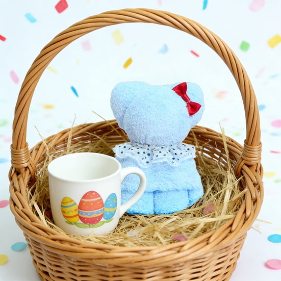 10Pcs Bear Towel Gift Set! Iuhan Bear Towel, Flocked Bear Face Towel ...