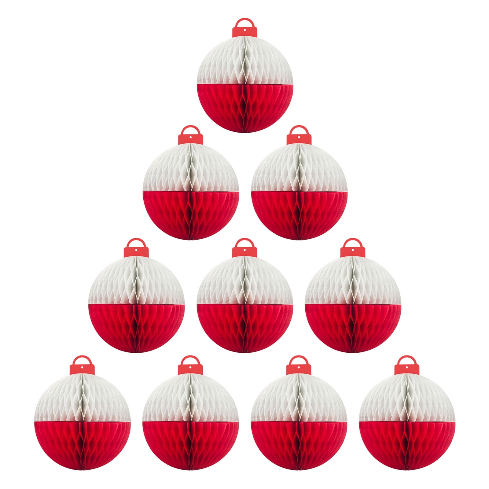 10Pcs Beautiful Bobber Paper Sphere Ornament for Fishing Theme Parties ...