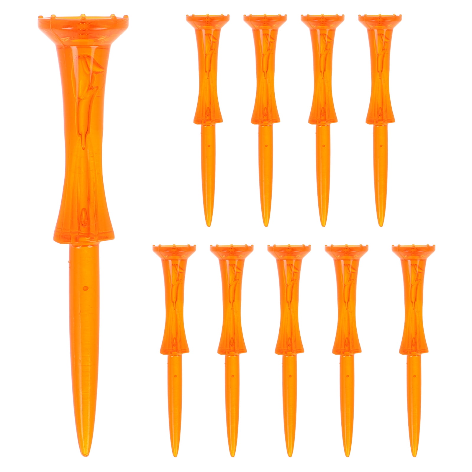 10Pcs Best Golf Tees Unique Wheel Design 83mm Plastic Material for ...