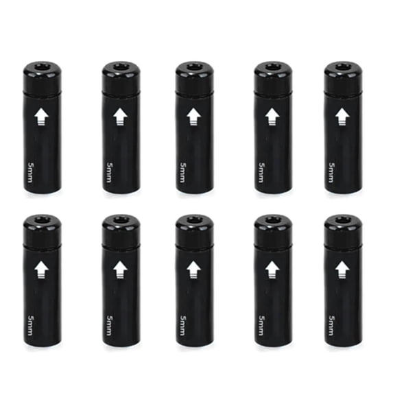 10Pcs Bike Brake Cable Housing Ferrule End Caps Bicycles Shifts Cable ...