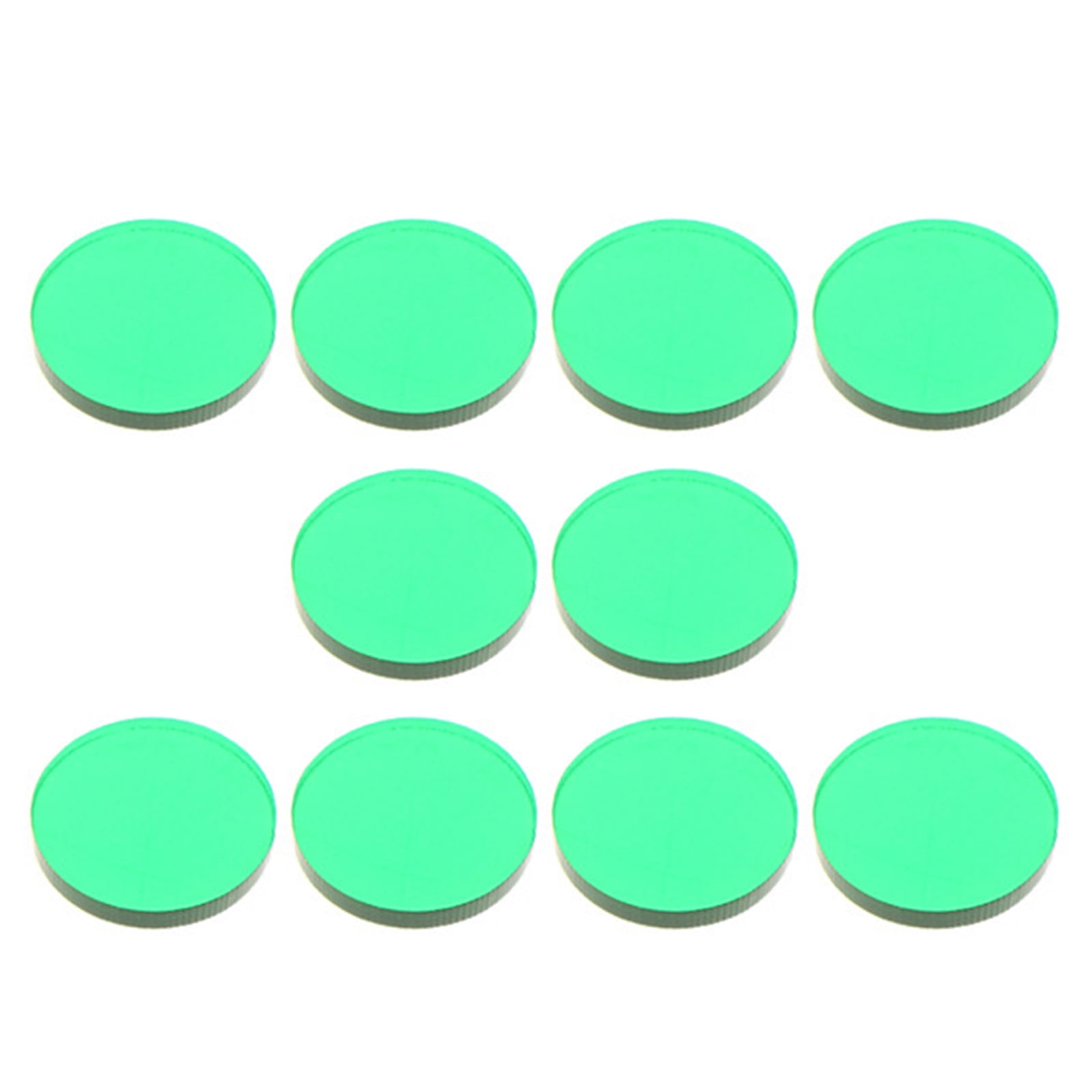 10Pcs Billiard Pool Cue Tips Clear Acrylic Replacement Tip Pools Tips ...