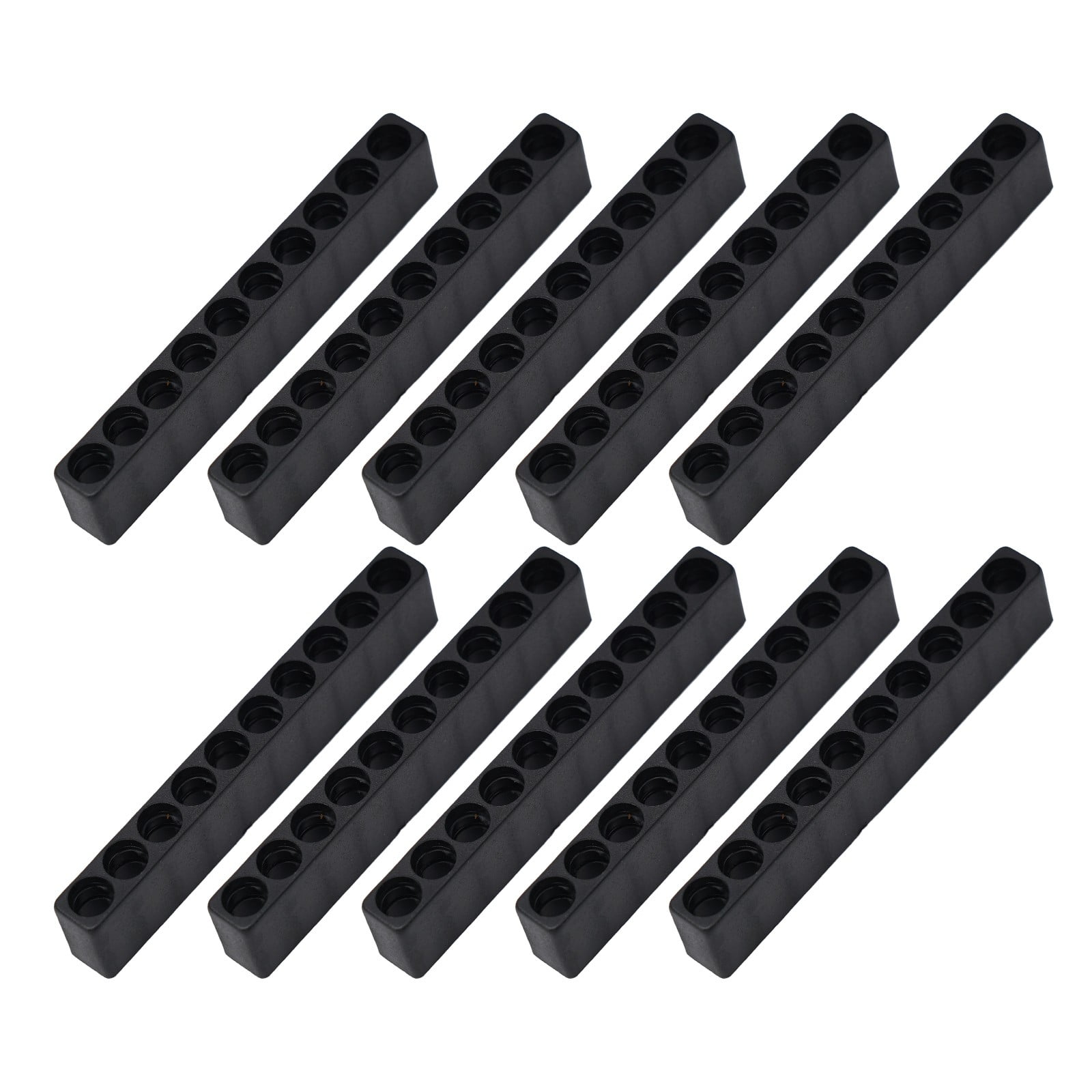 10Pcs Bit Holder 10 Hole 1/4 Hex Shank Screwdriver Plastic Screwdriver ...