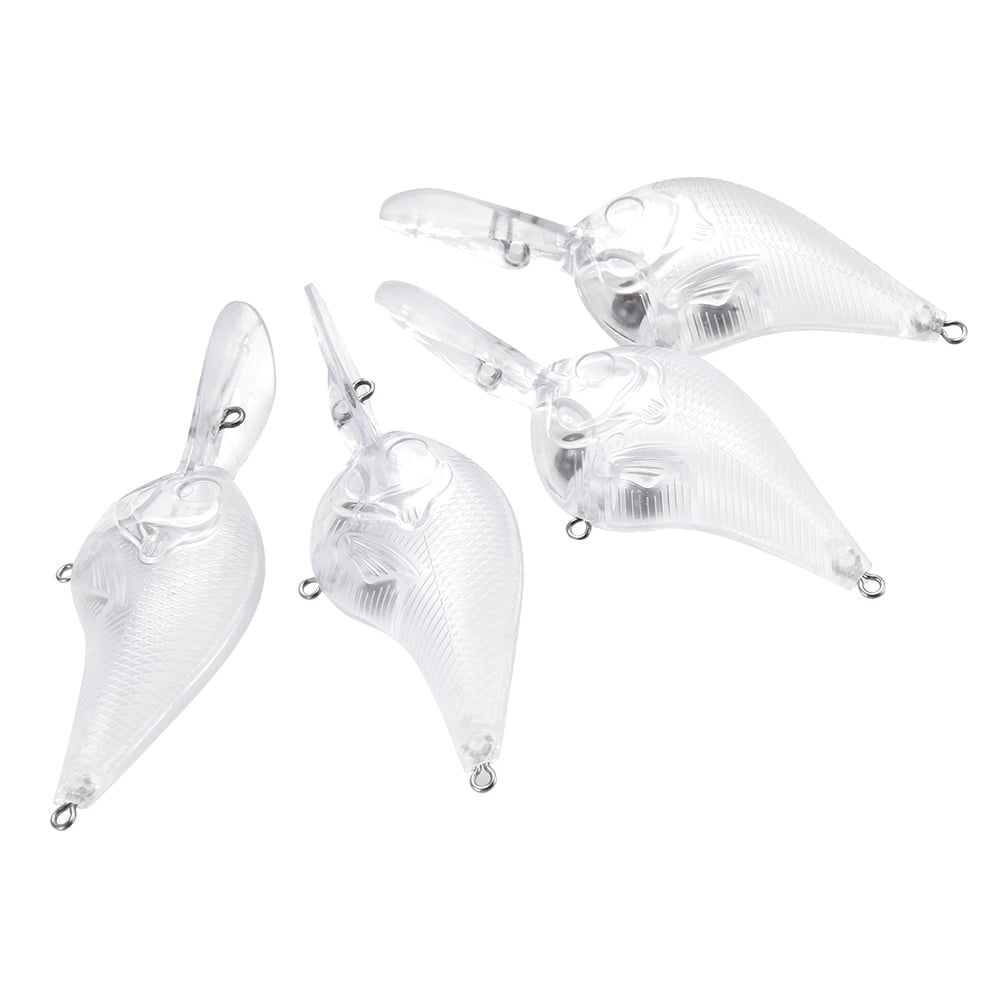 Eotvia Blank Crankbait Fishing Lures, Unpainted Hard Bait, DIY ...