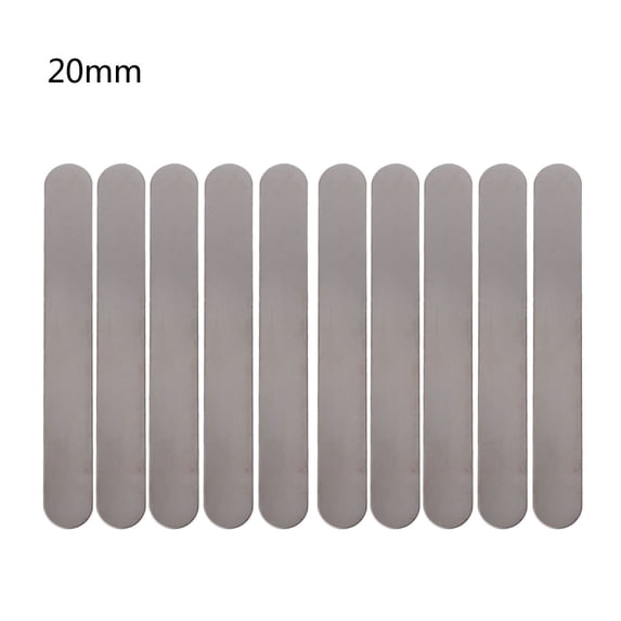 10Pcs Blanks Cuff for Stainless Steel Blanks Making Adjustable Cuff ...
