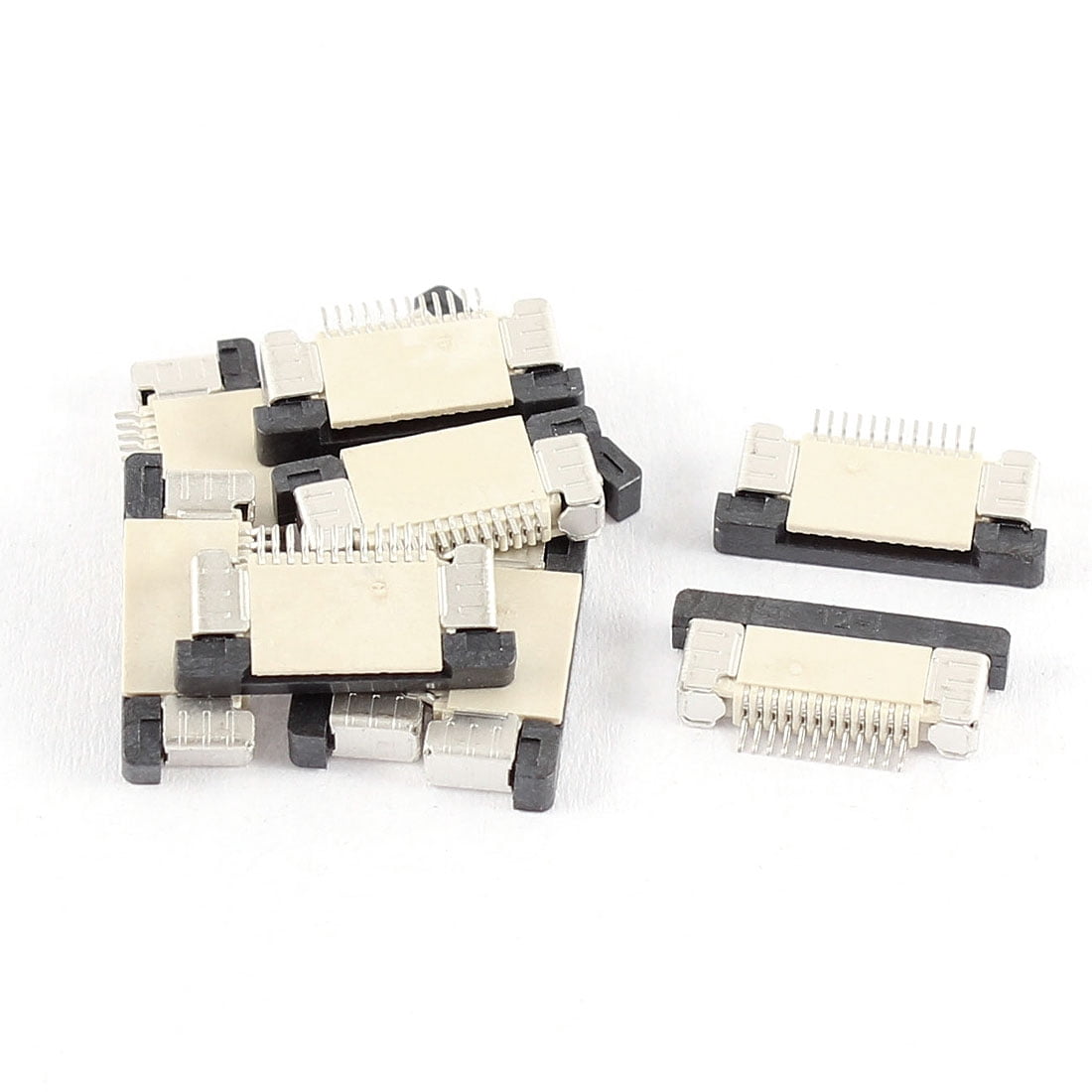 10Pcs Bottom Connect 12Pin 0.5mm Pitch FFC FPC Ribbon Sockets Connector ...
