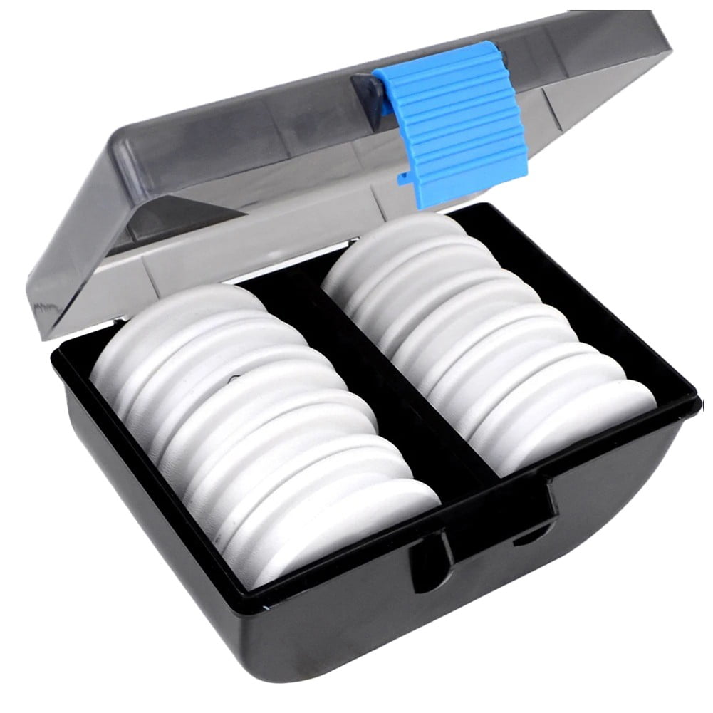 10Pcs/Box Round Foam Shaft Fish Coil EVA Foam Spools Carp Fishing Rig ...