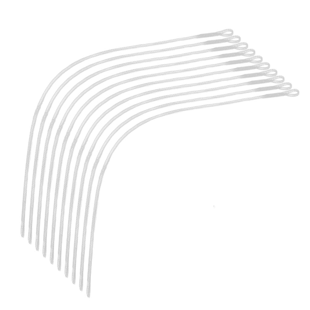 10Pcs Braided Loop Connectors Fly Fishing Loop Line High Strength ...