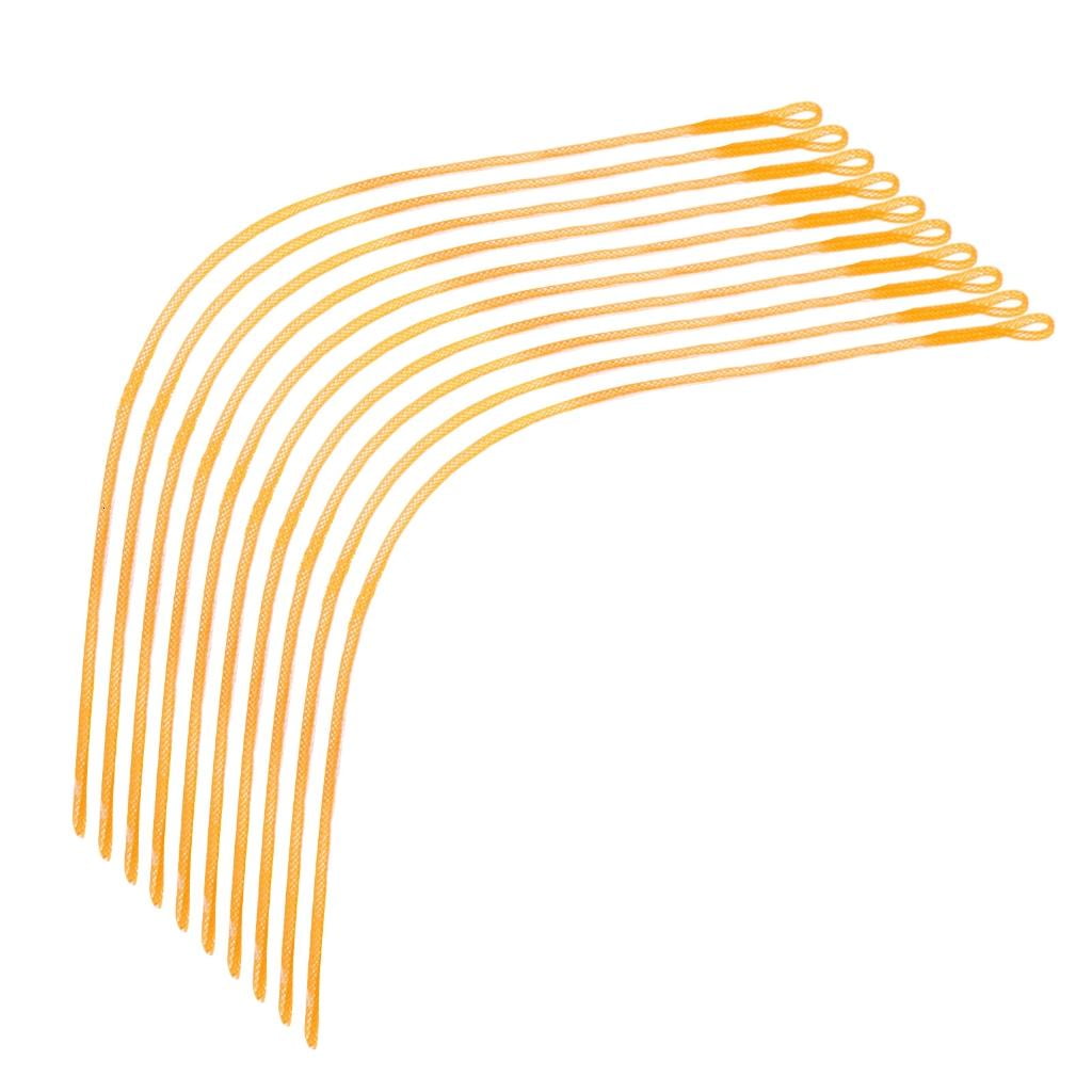 10Pcs Braided Loop Connectors Fly Fishing Loop Line High Strength ...