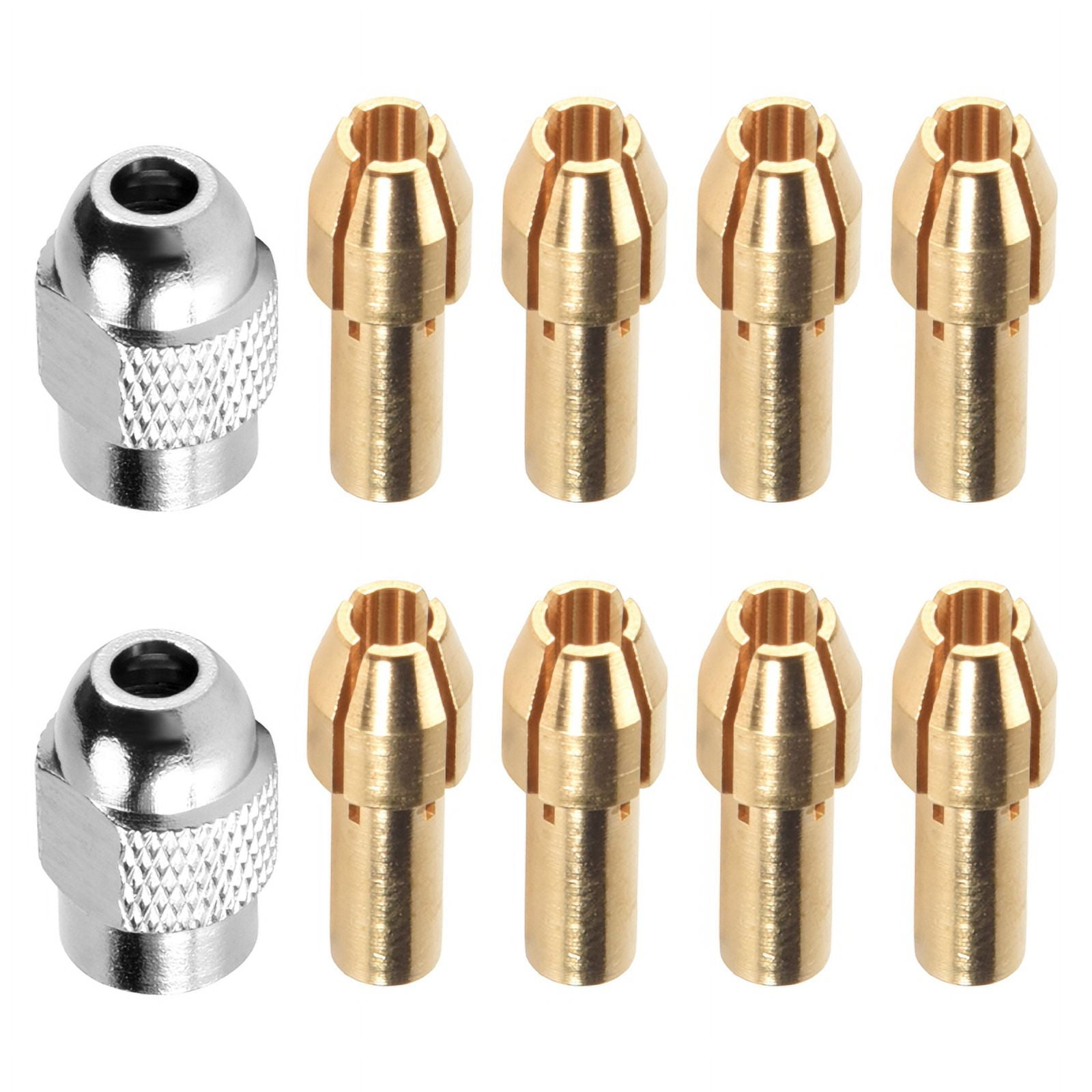 10Pcs Brass Collet for Dremel,Replacement 4485 Quick Change Rotary ...