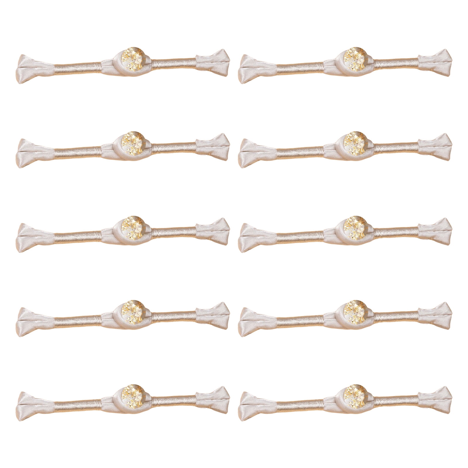 10Pcs Button Cheongsam Knot Button Fasteners Chinese Closures Buttons ...