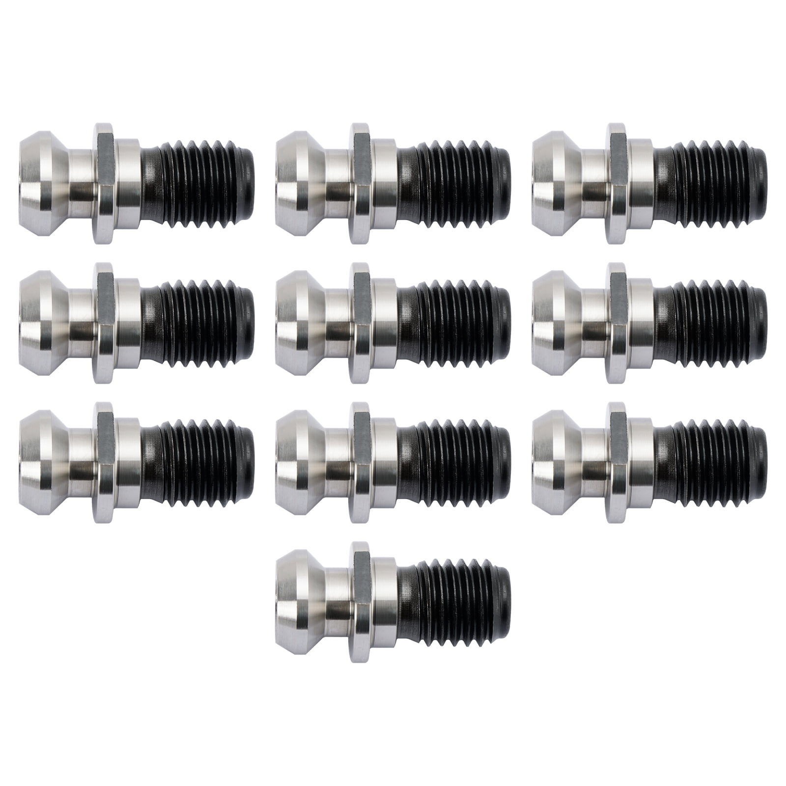 10Pcs CAT40 45° 0.740" Coolant Pull Stud Retention Knob For Mazak Fadal ...