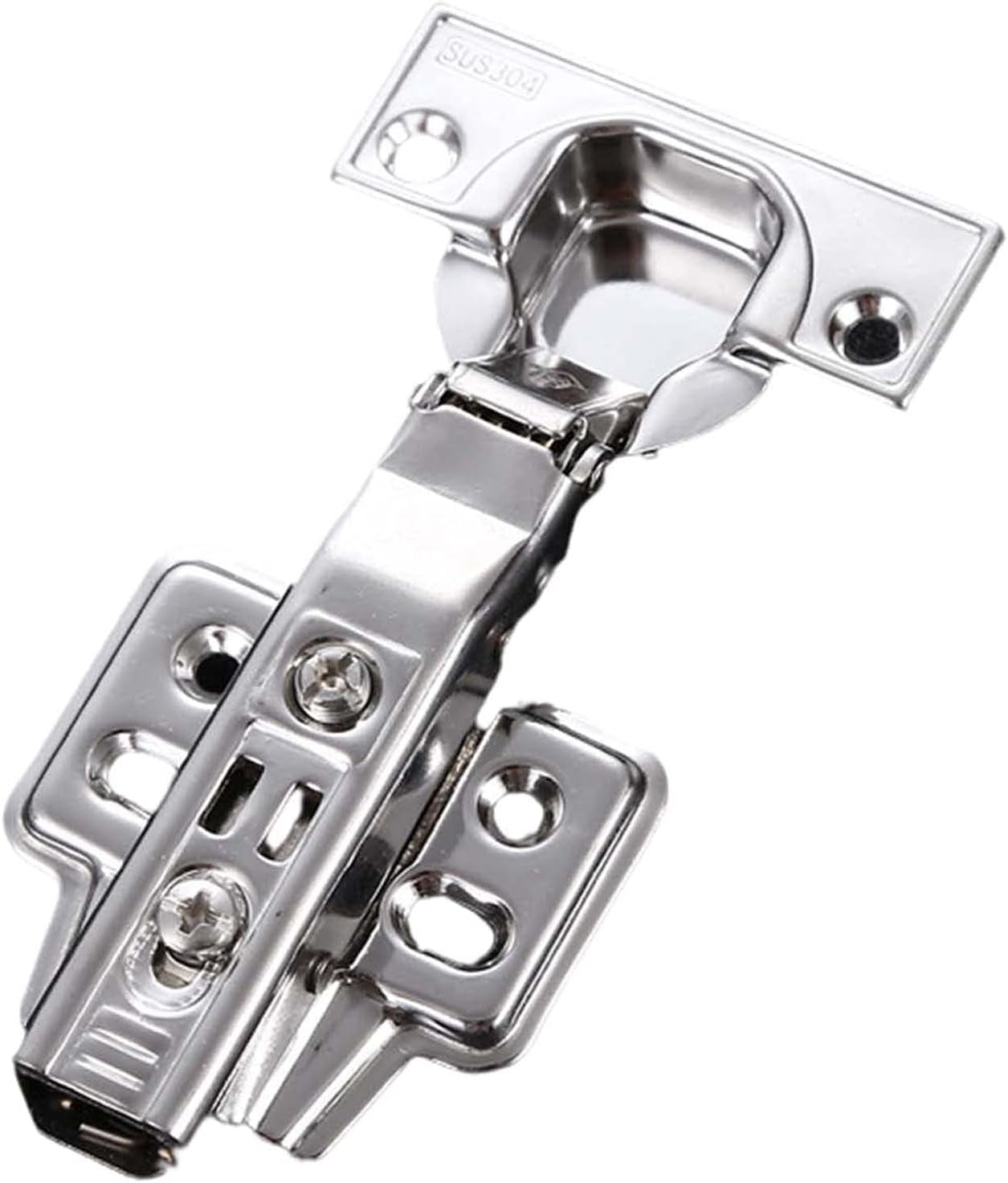 10Pcs Cabinet Hinges, Soft Close Door Hinges, 95°-110° Concealed ...