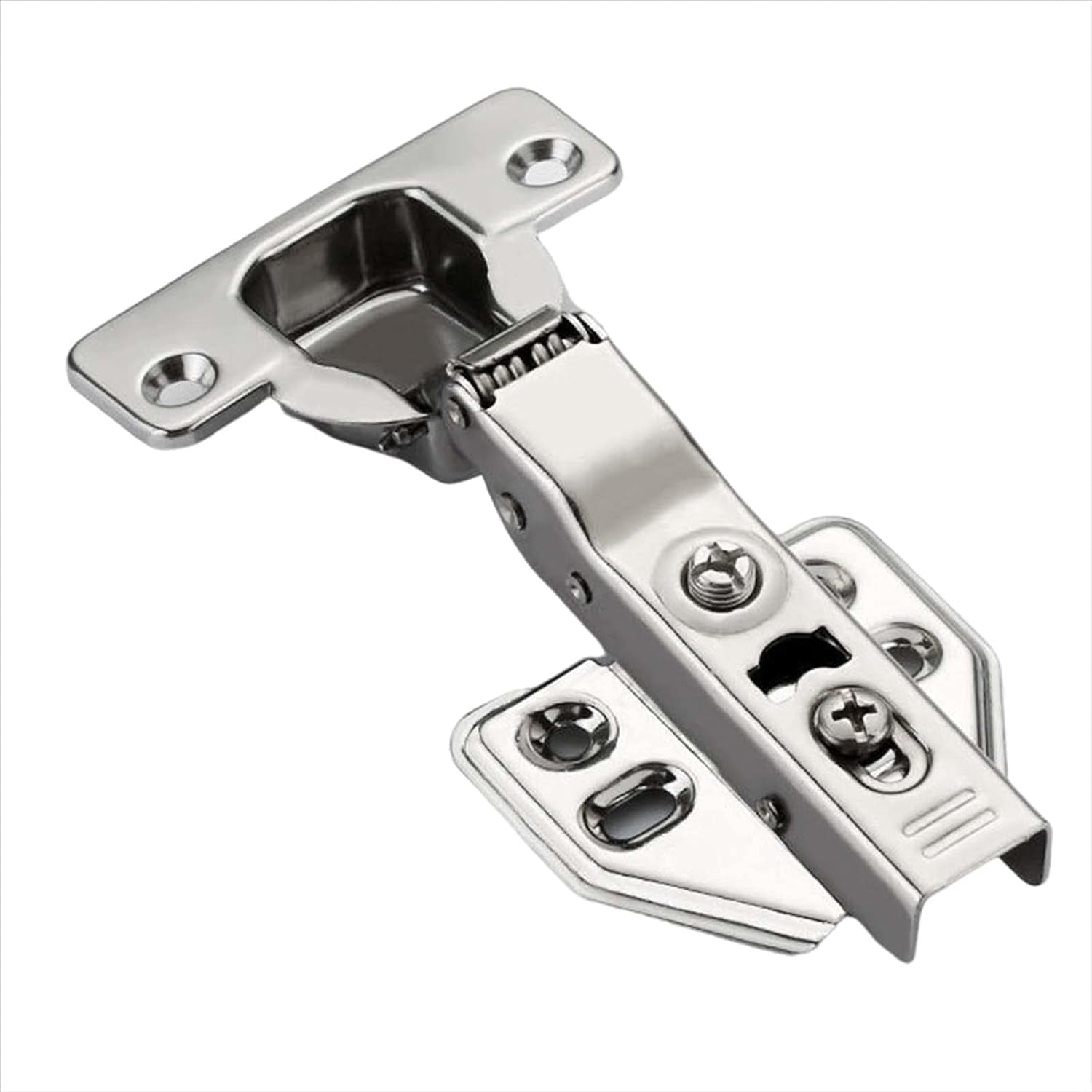 10Pcs Cabinet Hinges, Soft Close Kitchen Hinge, Stainless Steel ...