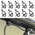 10Pcs Camping Awning Hook Clips Caravan Camper String Light Rope Clamp ...