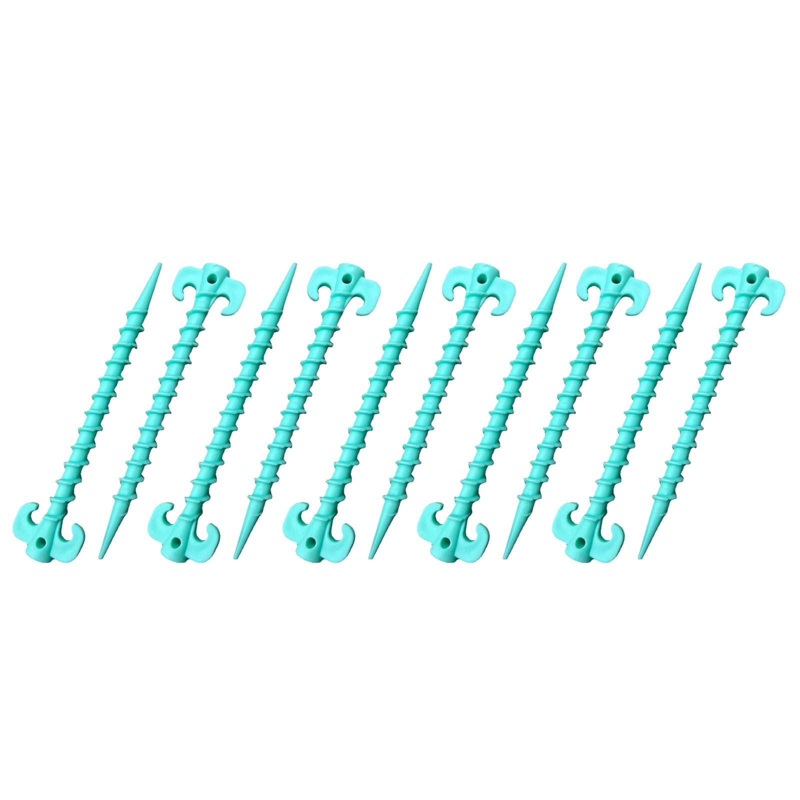 10Pcs Camping Tent Stakes Tent Heavy Duty Tent Nails Plastic Screw Tent ...