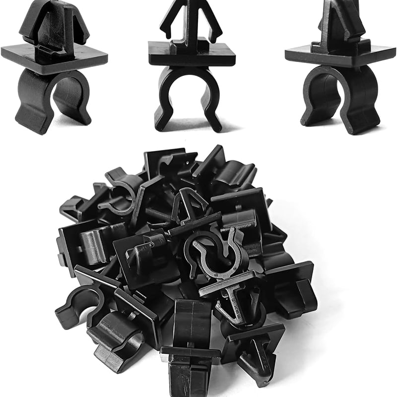 10Pcs Car Hood Prop Rod Clip Auto Fastener Hood Bonnet Prop Rod ...