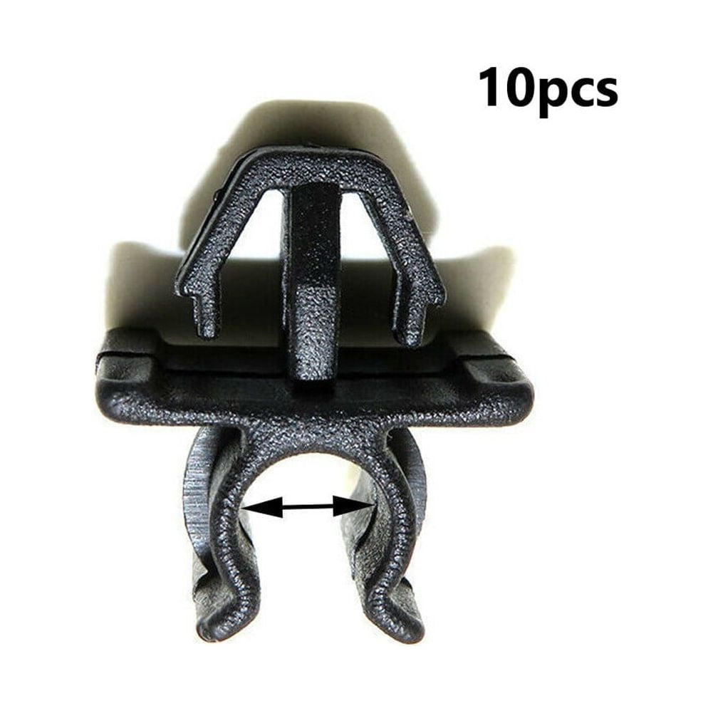 10pcs Car Hood Prop Rod Clip for Nissan plastic Black GOOD QUALITY ...