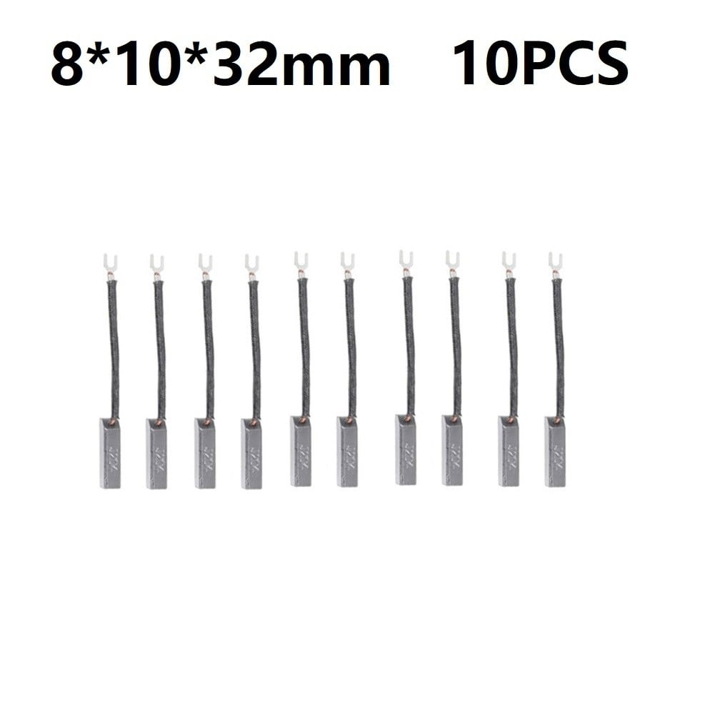 10Pcs Carbon Brushes J204 Diesel Generator Electric Motor Alternator Spare Parts Carbon Brushes ...