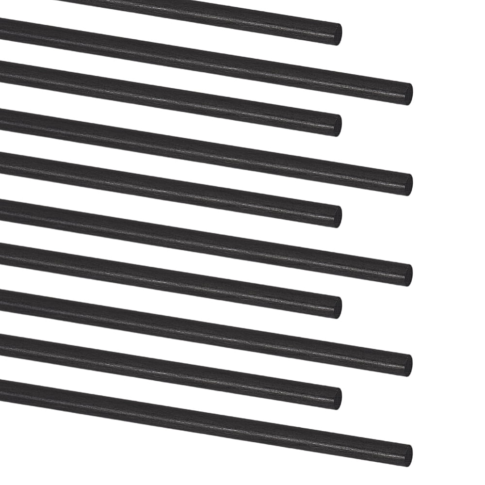 10Pcs Carbon Fiber Bars Black 300x3mm for making - Walmart.com