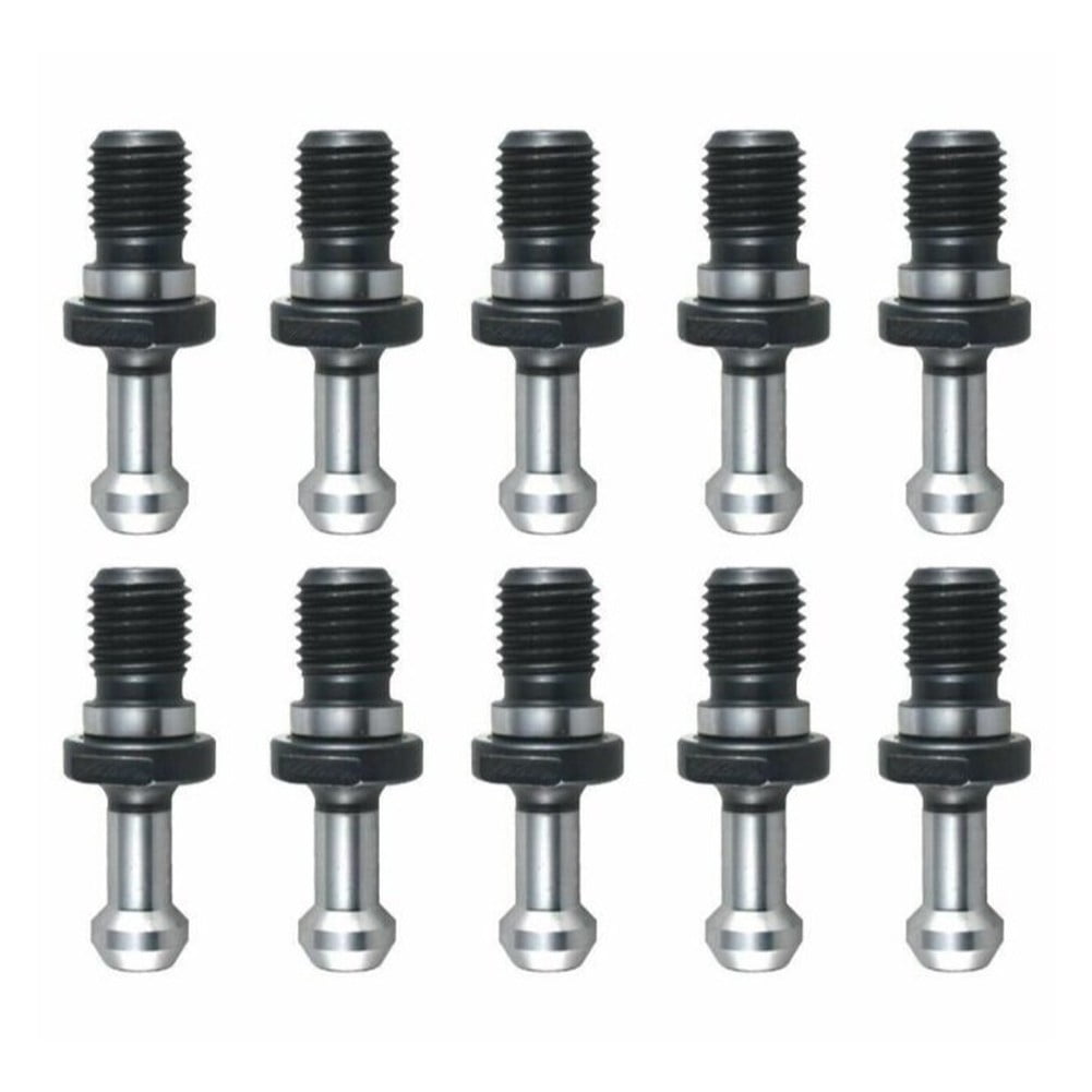 10Pcs Cat40 45 Degree Pull Stud Retention Knob Cnc Mill Tool Holder ...