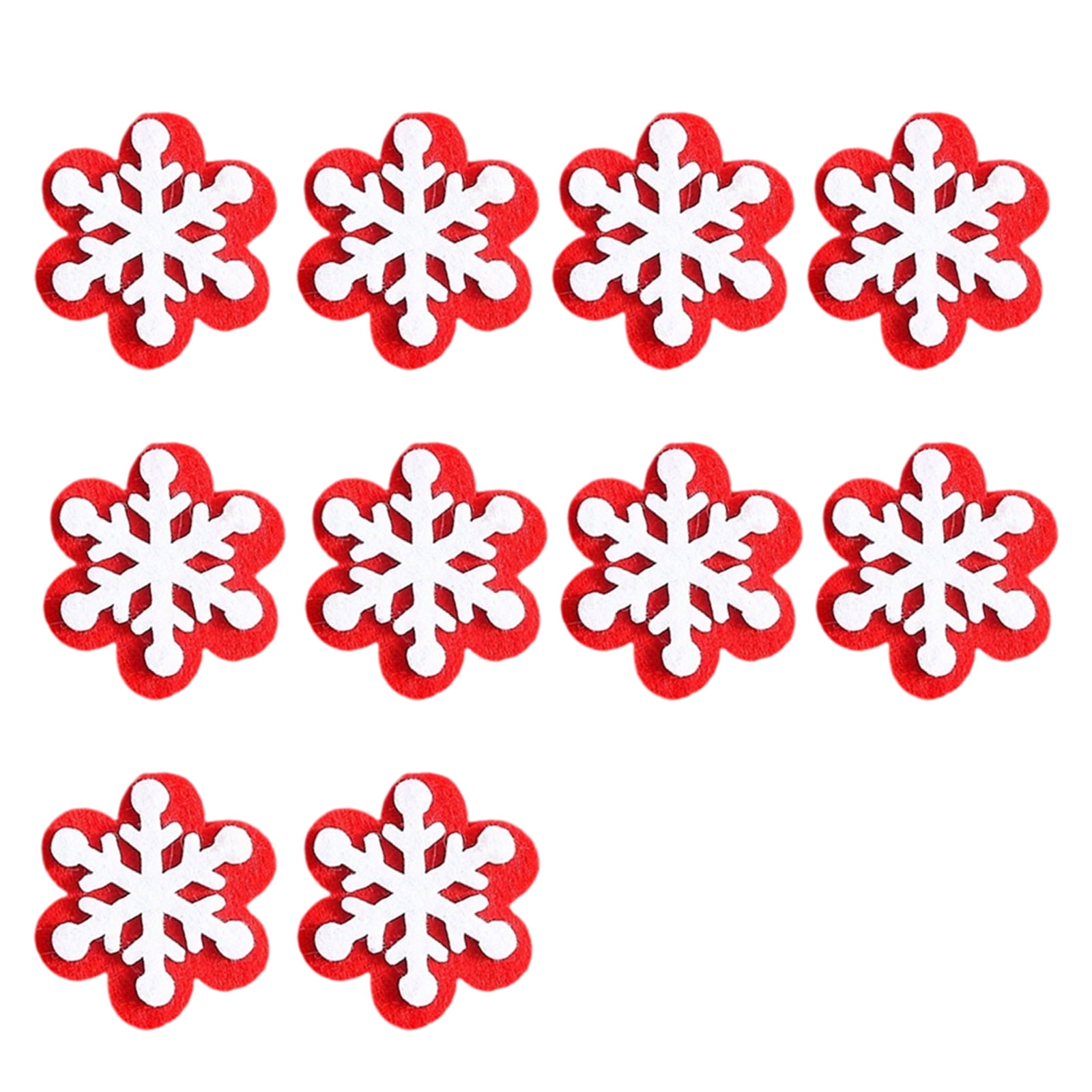 10Pcs Celebratory Perceived Deck Santa Suspended Ornamentation With ...