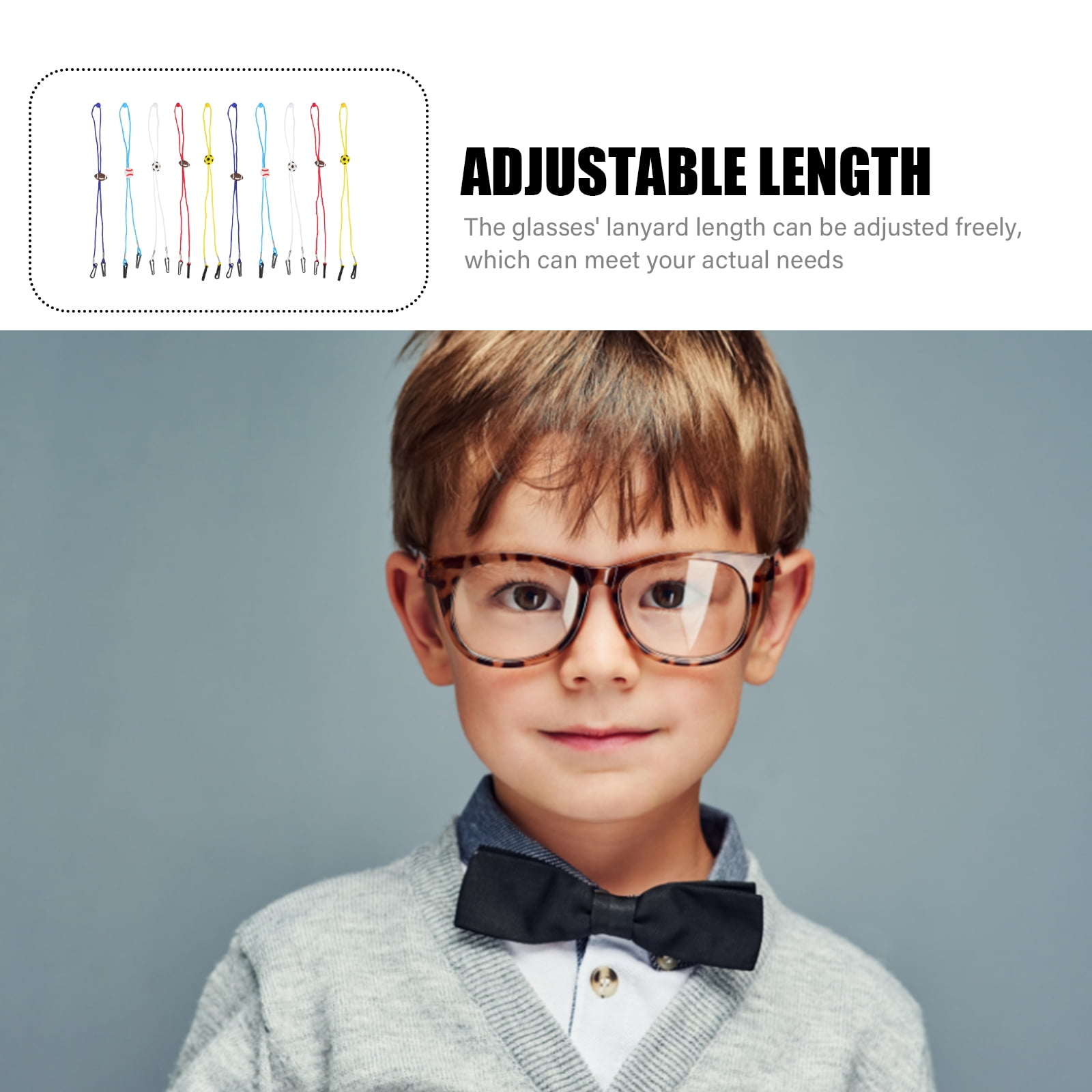 10Pcs Children Glasses Lanyards Cartoon Design Eyeglasses Lanyards ...