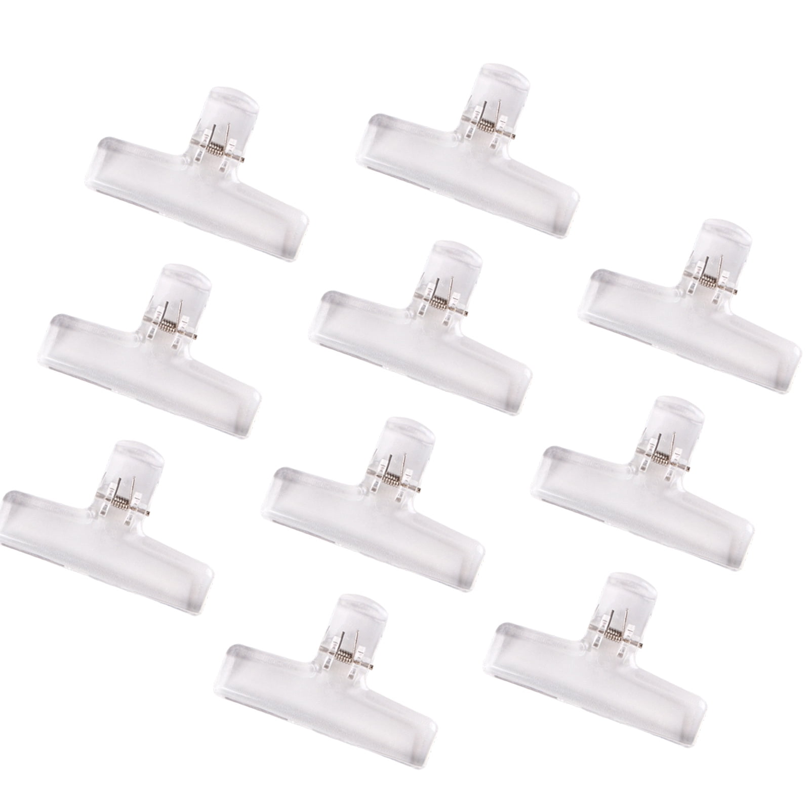 10Pcs Clear Acrylic Binder Clip 75mm Acrylic Paper Clip Paper Clamps ...
